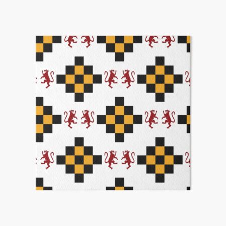 "Ferelden Textile Pattern - Dragon Age Geometric Art" Art Board Print ...