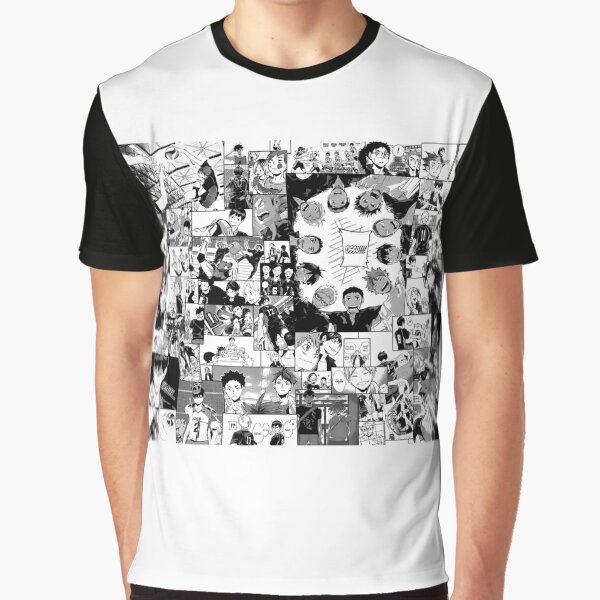 "Haikyuu!! Karasuno Collage" T-shirt for Sale by Sora-Arashi ...