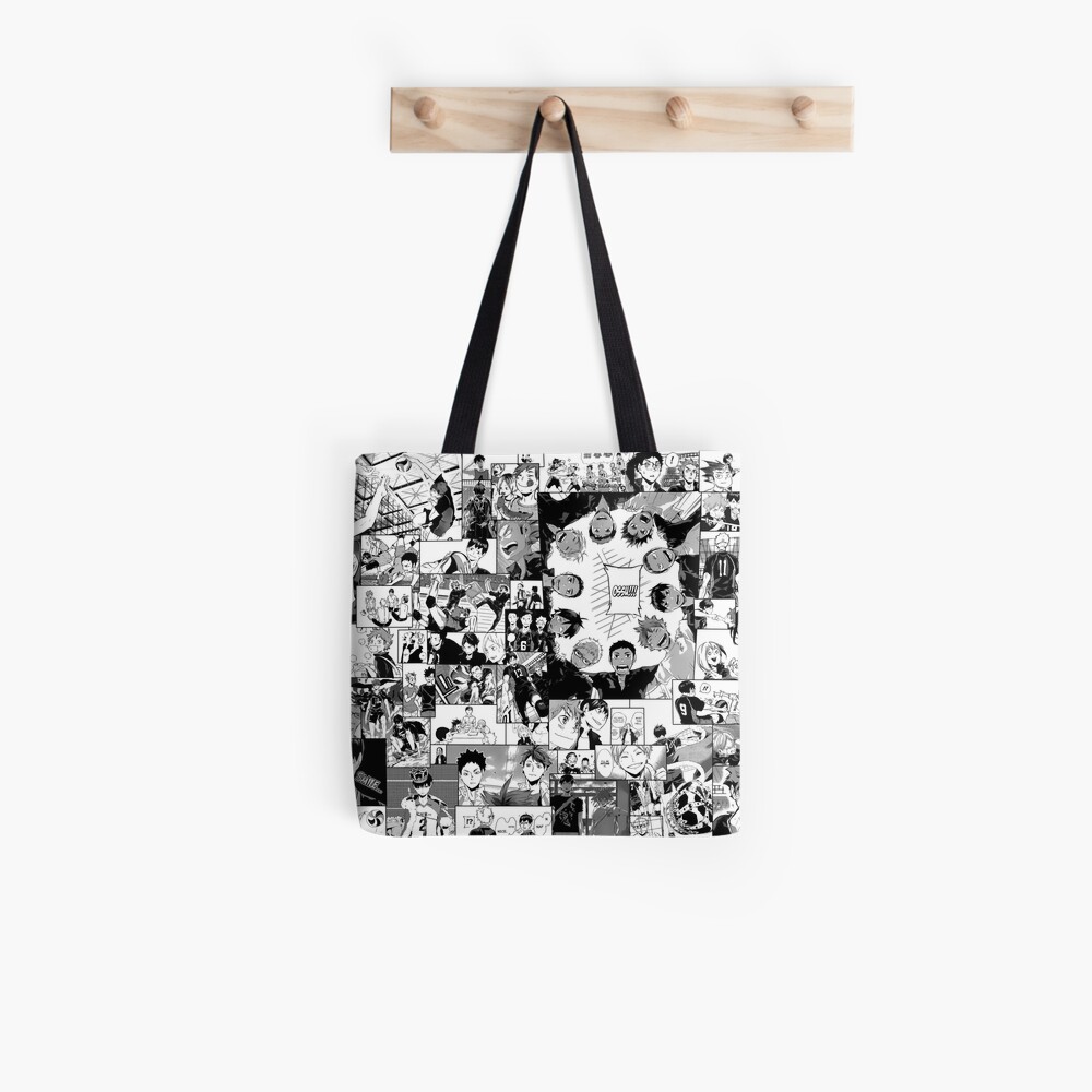 "Haikyuu!! Karasuno Collage" Tote Bag for Sale by Sora-Arashi | Redbubble