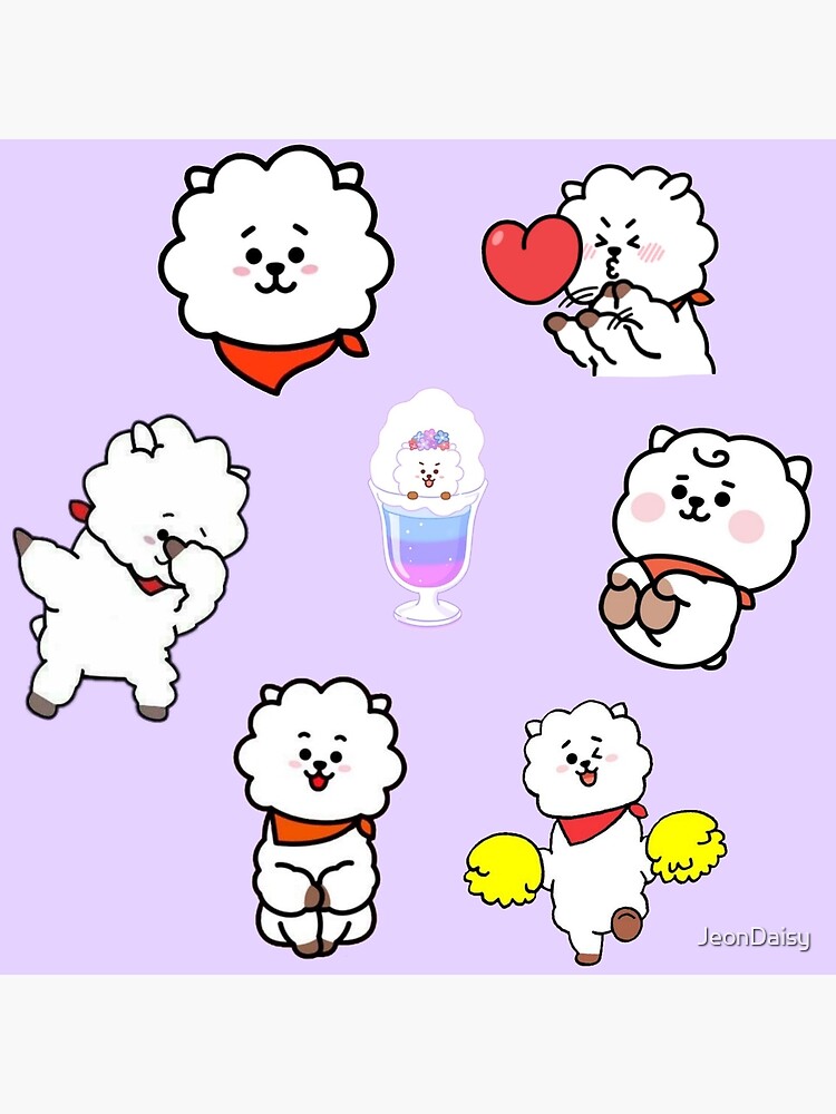 "BT21 Baby RJ Set" Poster by JeonDaisy | Redbubble