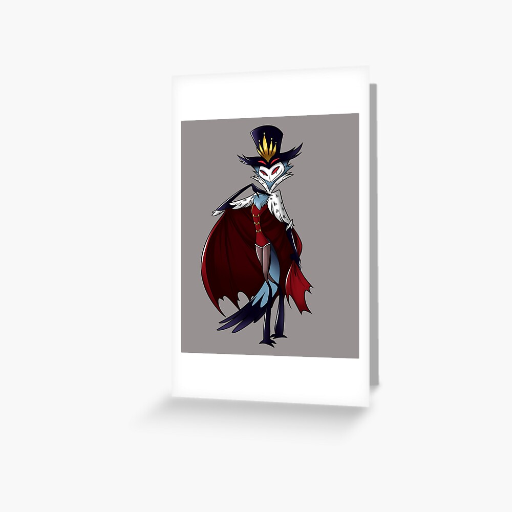 "Helluva Boss Stolas" Greeting Card by Animstickers | Redbubble