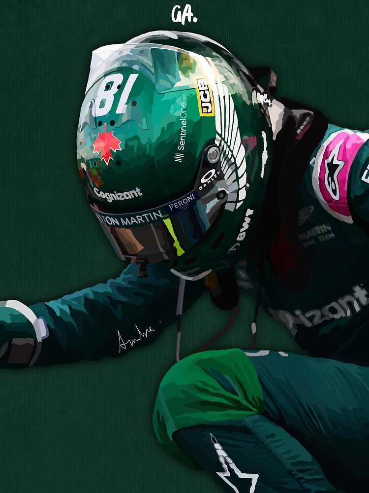 "Lance Stroll" Sticker for Sale by Graphicambre | Redbubble