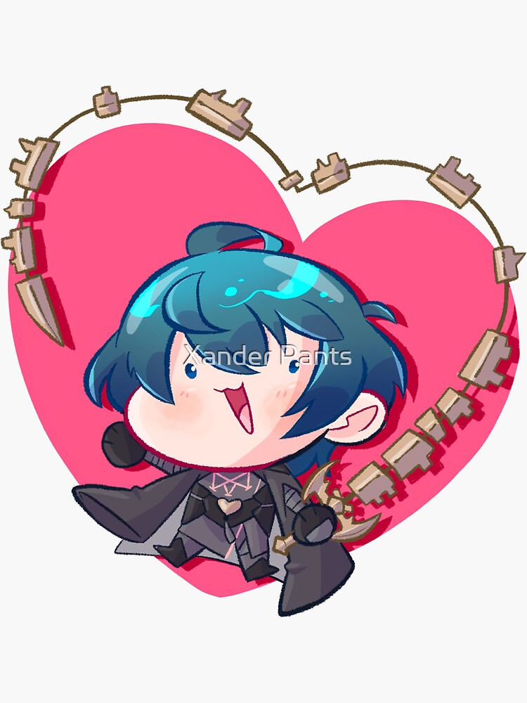 "Chibi Byleth" Sticker by PantsXander | Redbubble