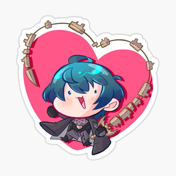 "Chibi Byleth" Sticker by PantsXander | Redbubble