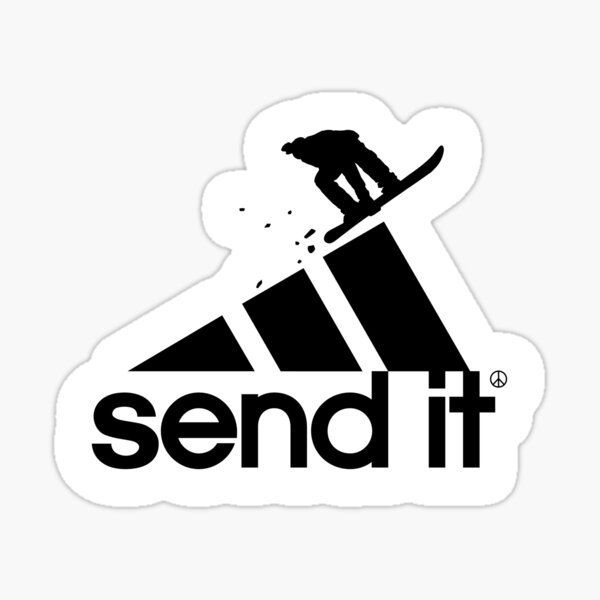 "SEND IT" Sticker by COCONANI | Redbubble