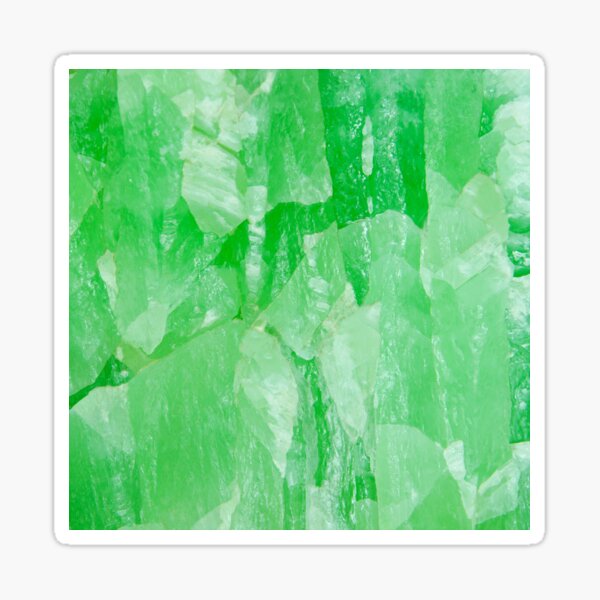 "Jade Stone Texture – Sticker" Sticker by random-artist | Redbubble