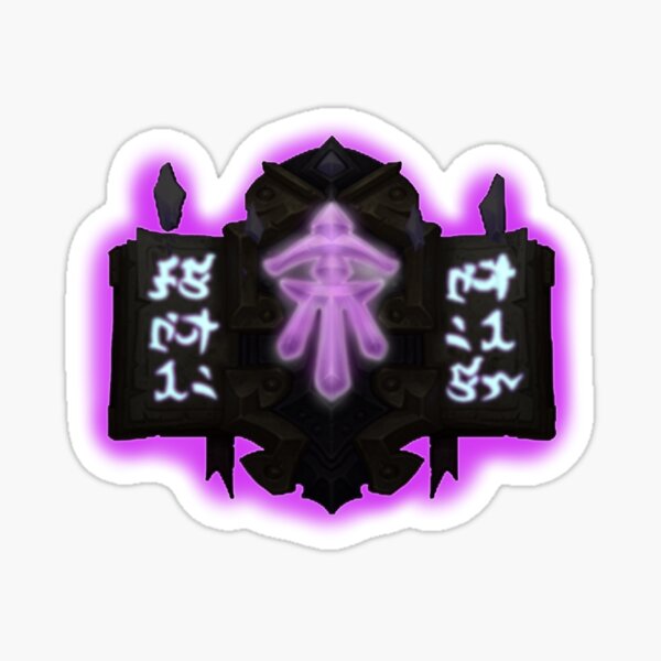 "Mage crest" Sticker by HeavyBurden | Redbubble