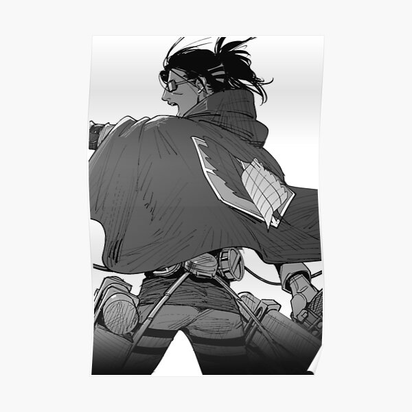 "Hangi - Attaque Des Titans" Poster for Sale by Josent | Redbubble