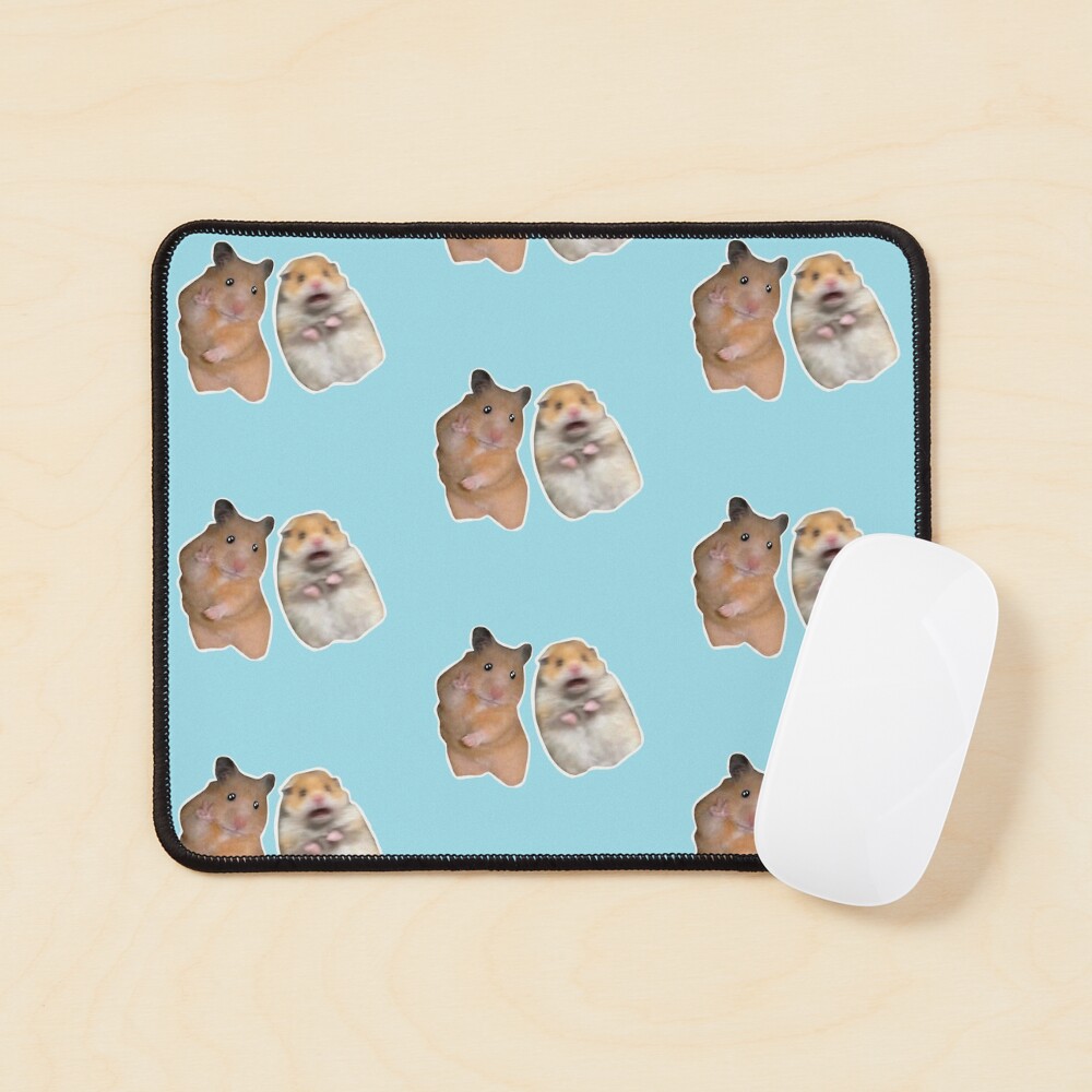 "peace sign and screaming hamster sticker pack" Sticker for Sale by ...