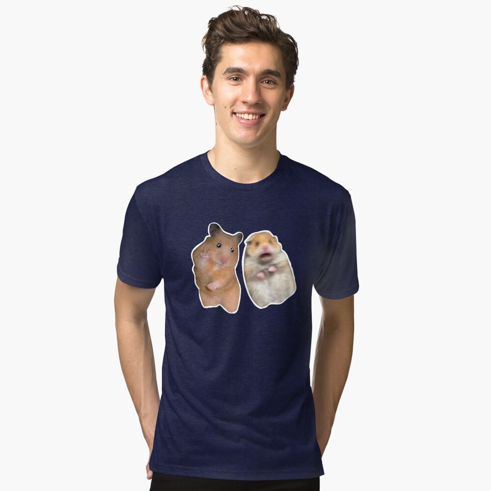 "peace sign and screaming hamster sticker pack" Sticker for Sale by ...