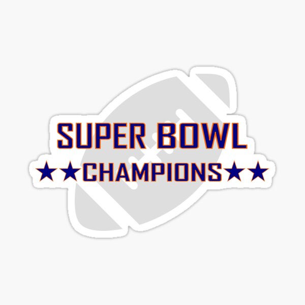 "Super Bowl MVP" Sticker for Sale by SE-design- | Redbubble