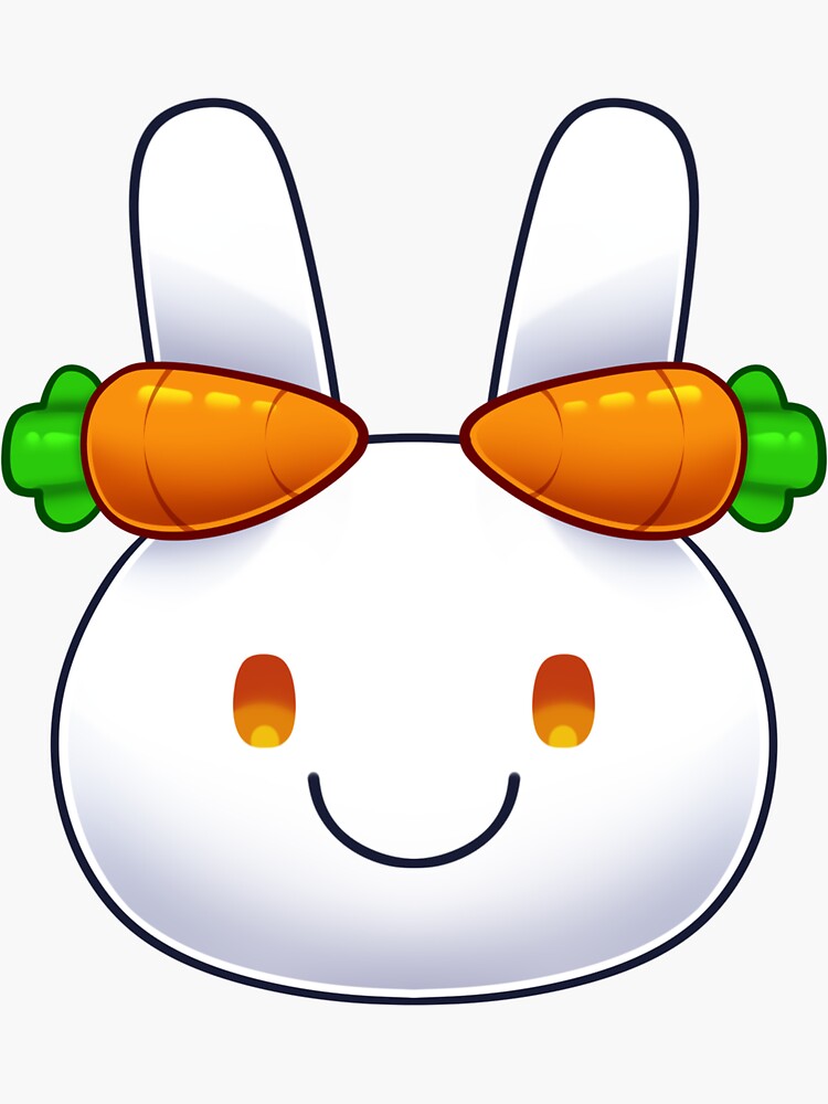 "Usada Pekora Nousagi Pekomon Mascot" Sticker for Sale by gulfwhisperer ...