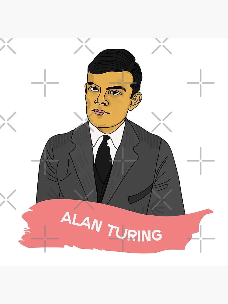 "Alan Turing poster | Alan Turing English mathematician poster " Poster ...