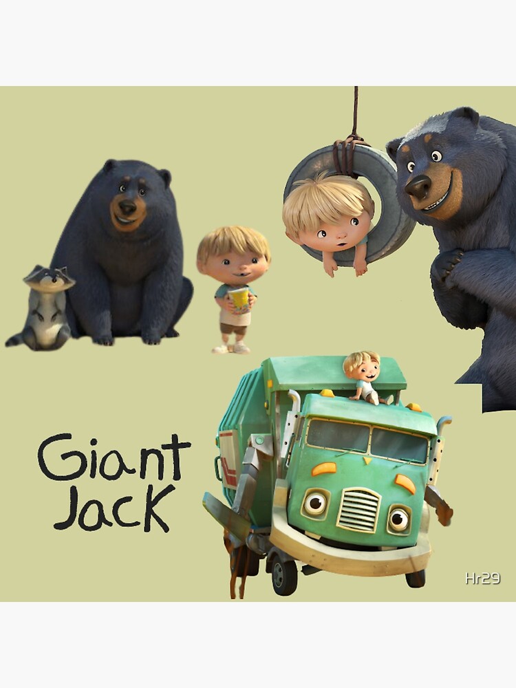 "Hank and the sleepy black bear trash Truck character" Poster for Sale ...