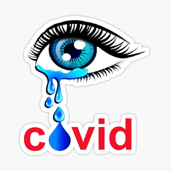 "crying eye" Sticker for Sale by sergiuvechiu | Redbubble