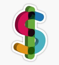 Dollar Sign: Stickers | Redbubble