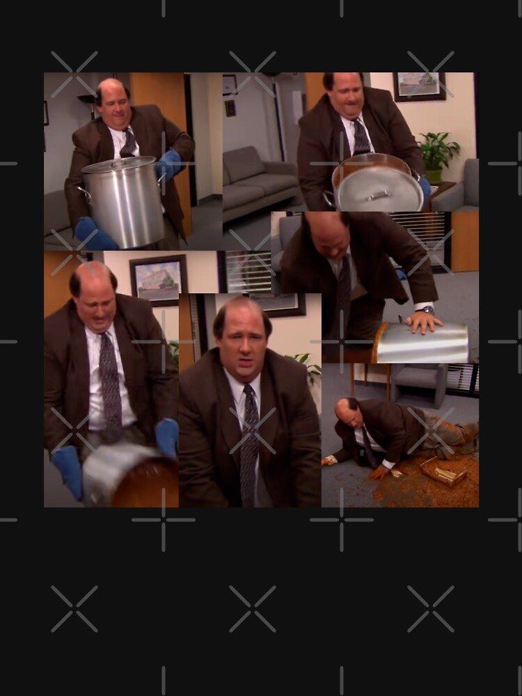 "Kevin's Famous Chilli Collage - The Office US" T-shirt for Sale by ...