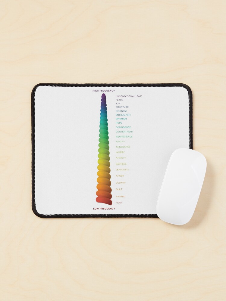 "Vibrational Frequency Chart" Mouse Pad for Sale by rofocreative ...