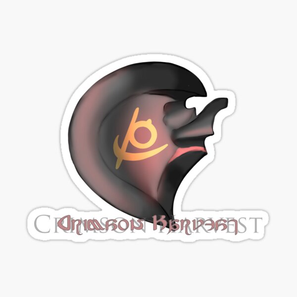 "RPR - Crimson Harvest" Sticker for Sale by SERCreations | Redbubble