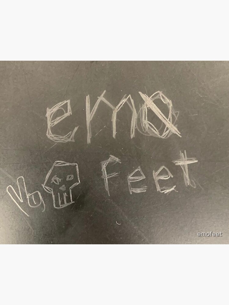 "Emo Feet Logo: 2021 Original " Sticker for Sale by emofeet | Redbubble