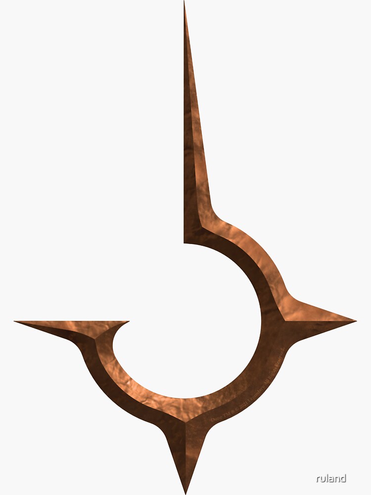 "Harkonnen Copper Symbol" Sticker by ruland | Redbubble
