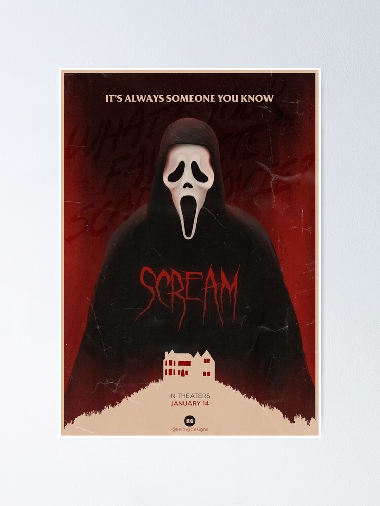 ""Scream" (2022)" Poster for Sale by Herman2181 | Redbubble