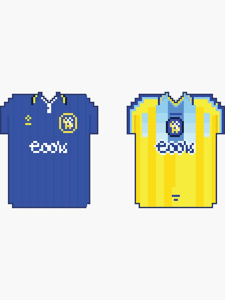 "Chelsea Football Club Kits 96/97" Sticker by ccamb00 | Redbubble