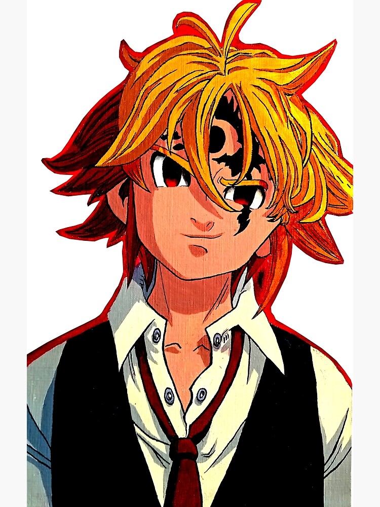 "Meliodas Seven Deadly Sins" Poster for Sale by LadyPadma | Redbubble