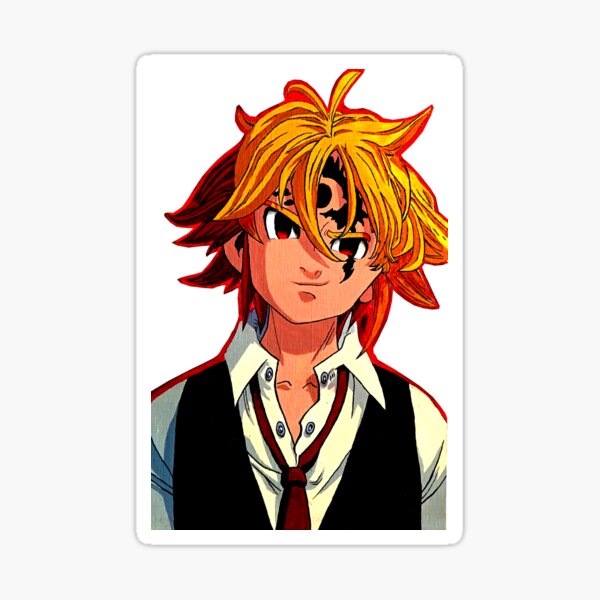 "Meliodas Seven Deadly Sins" Sticker by LadyPadma | Redbubble