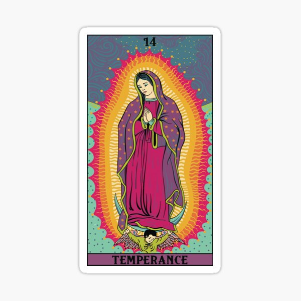 "Temperance" Sticker by lindsaydwart | Redbubble
