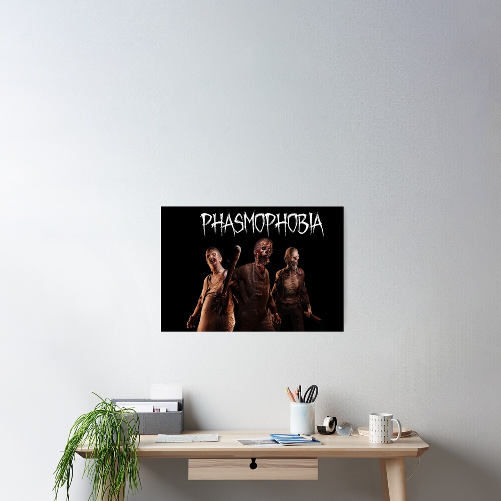 "Phasmophobia Ghost Models" Poster for Sale by NovocainArt | Redbubble