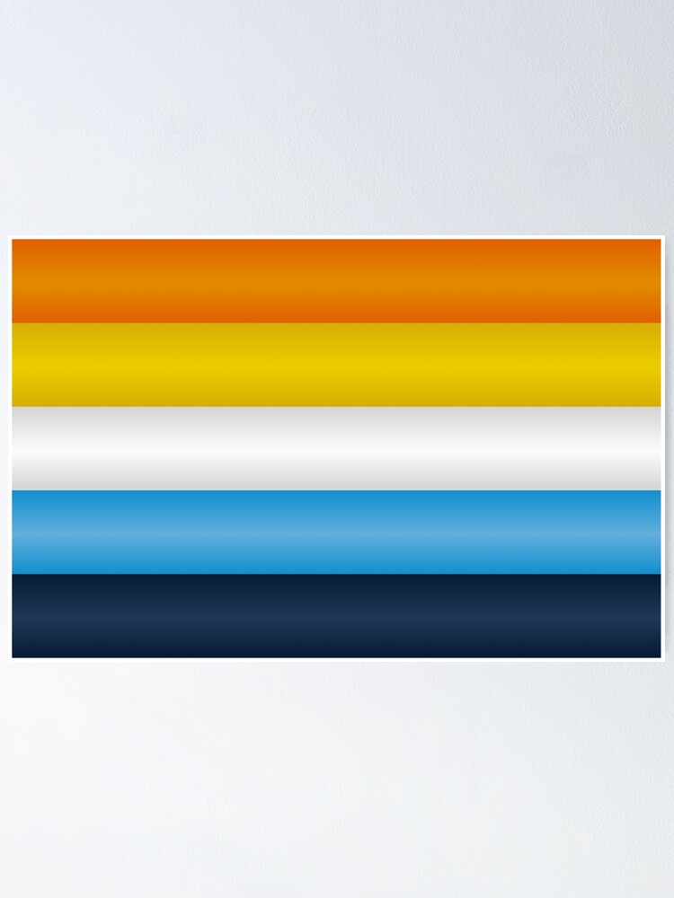 "Aroace Pride Flag" Poster for Sale by NovotnyDesigns | Redbubble