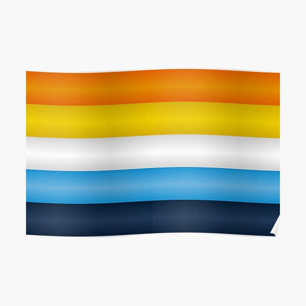 "Aroace Pride Flag" Poster for Sale by NovotnyDesigns | Redbubble