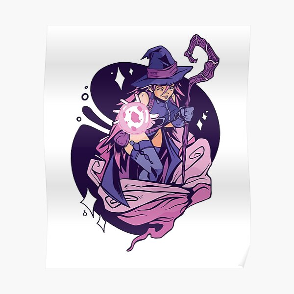 "wizard girl" Poster by dokidoko | Redbubble