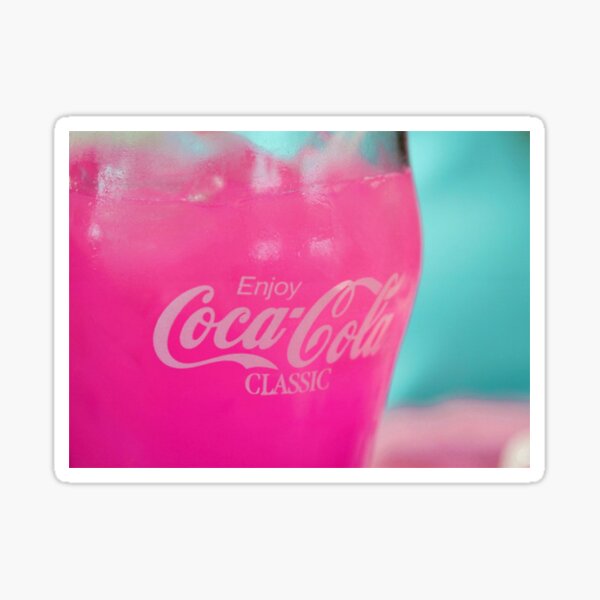 "Pink Cola" Sticker for Sale by KawaiiCaps | Redbubble