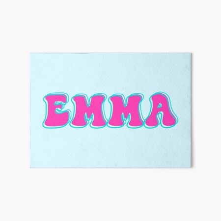 "EMMA Cute Name Design EMMA - Kawaii EMMA Name" Art Board Print by ...