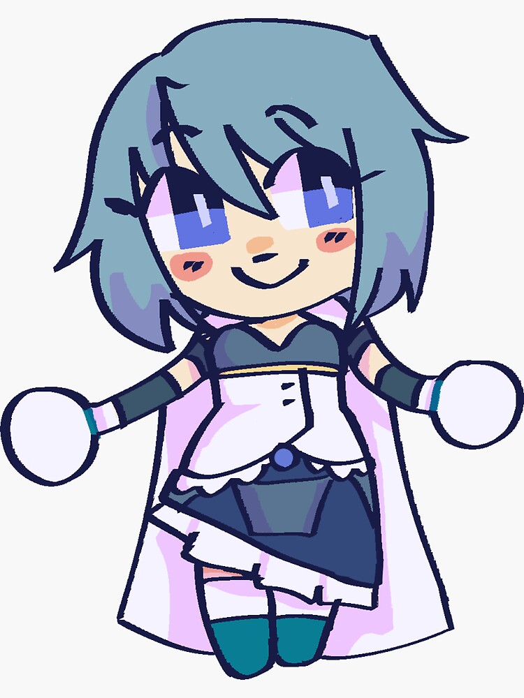 Sayaka Miki Sticker For Sale By Milkgummys Redbubble