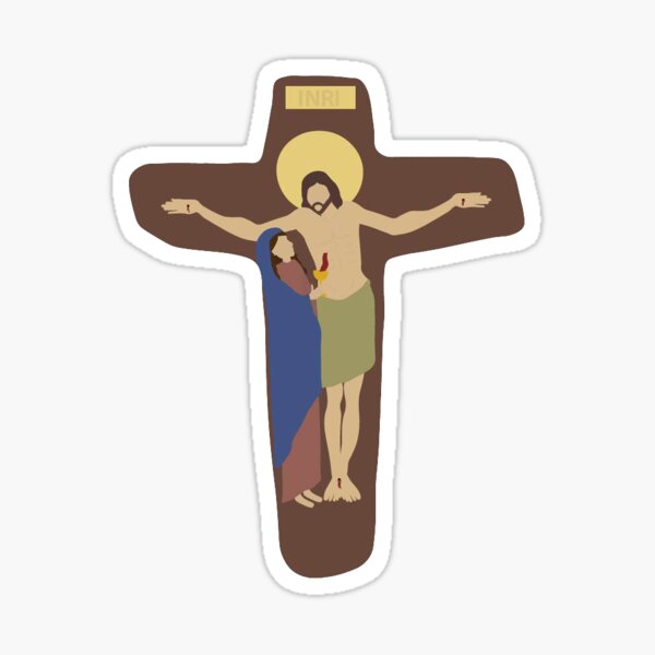 "Unity Cross" Sticker for Sale by JaciPierce | Redbubble