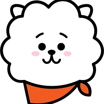 "bt21 rj, bts jin line friends" Magnet for Sale by iinamour | Redbubble