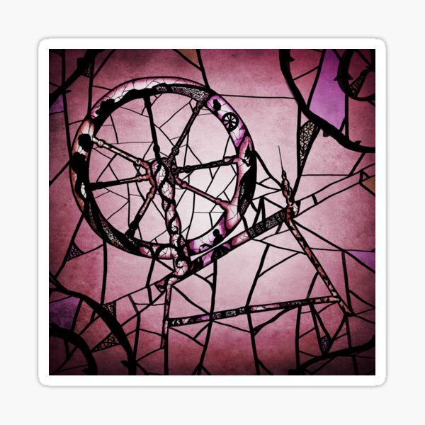 "Spinning Wheel" Sticker by Magic-Mirror | Redbubble