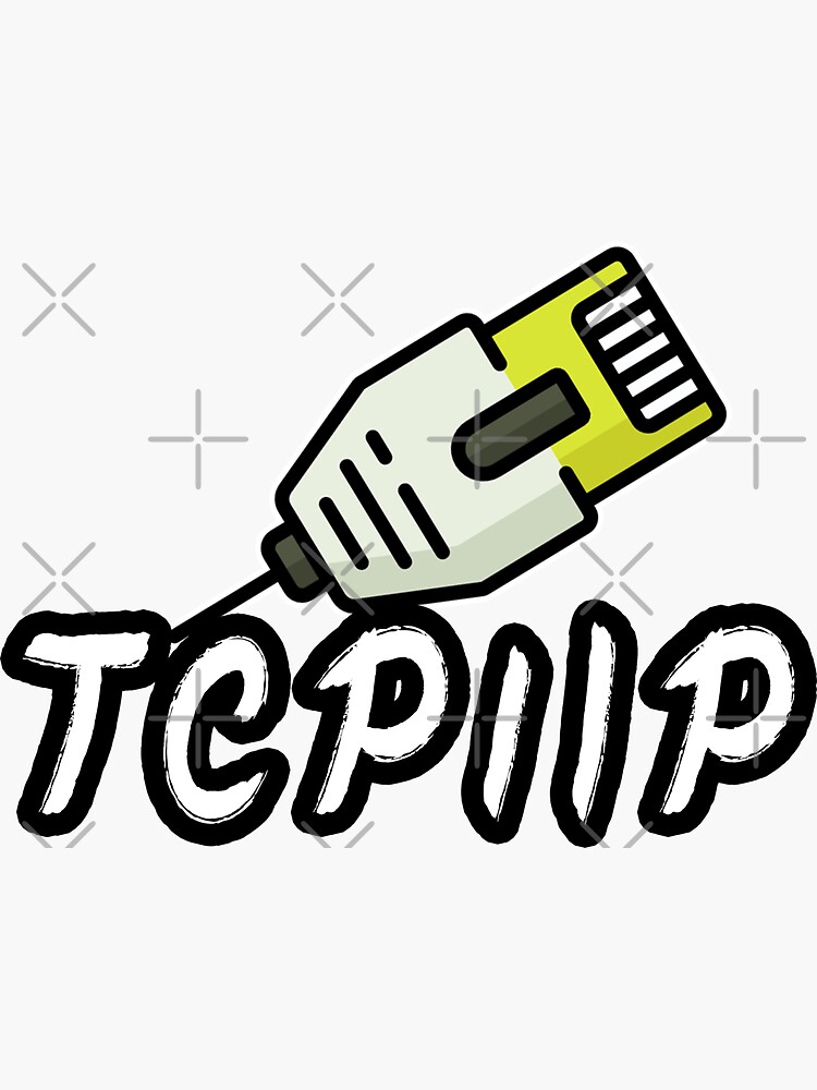 "TCP/IP" Sticker for Sale by TadakoustShop | Redbubble