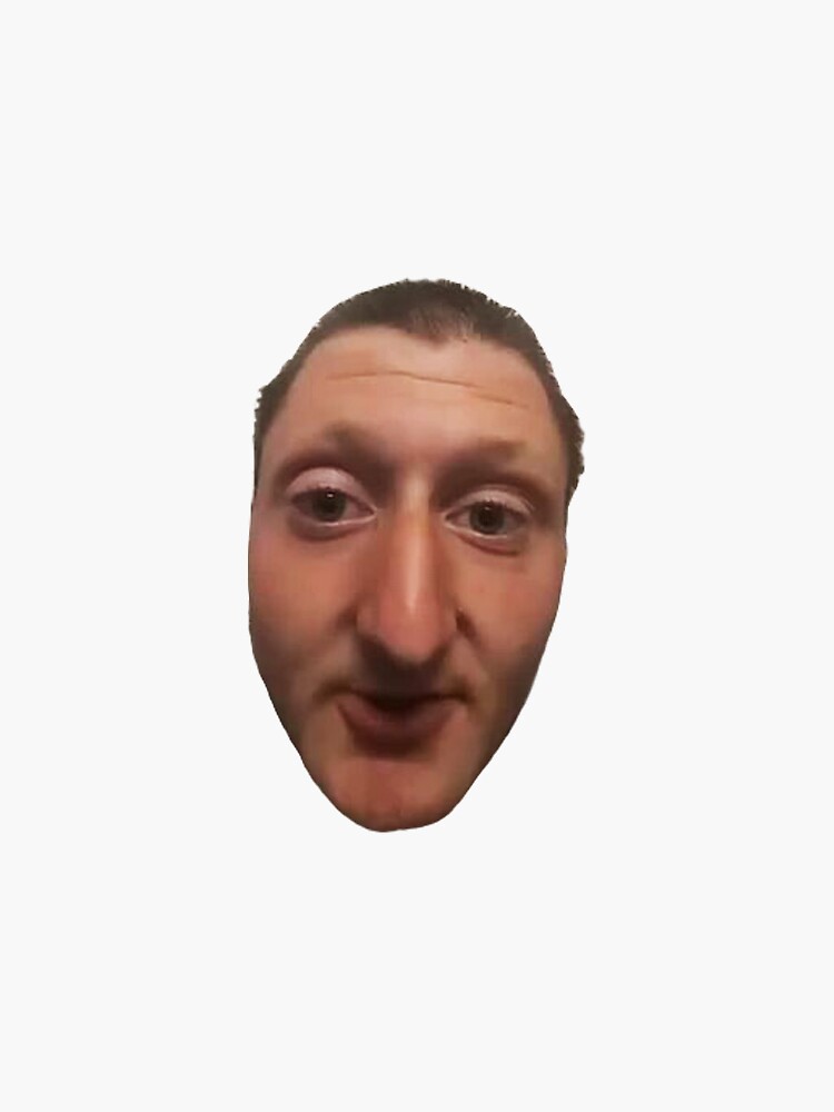 "Daniel Larson Head" Sticker for Sale by onisam | Redbubble