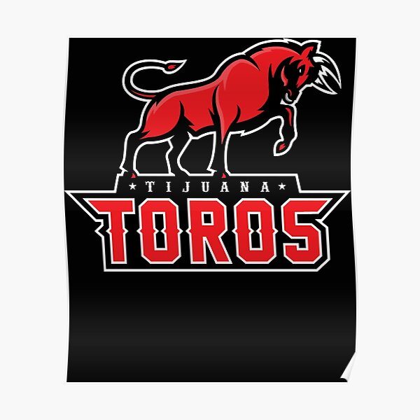 "Tijuana Toros Essential T-Shirt.png" Poster for Sale by Denismpson ...