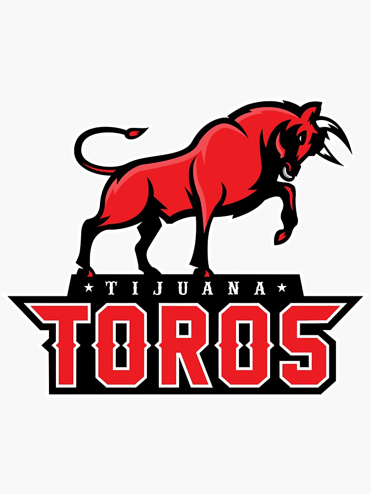 "Tijuana Toros Essential T-Shirt.png" Sticker for Sale by Denismpson ...