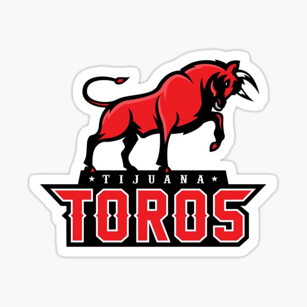 "Tijuana Toros Essential T-Shirt.png" Sticker for Sale by Denismpson ...
