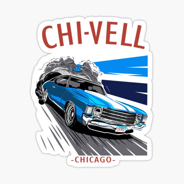 "1972 Chevelle Pro Touring - OFFICIAL" Sticker by CHIVELL | Redbubble