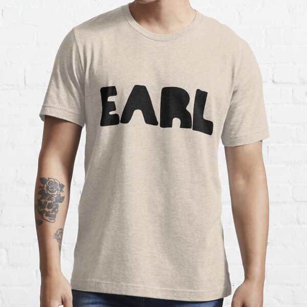 "Earl Version 1 Black Ink" T-shirt for Sale by FreshThreadShop ...
