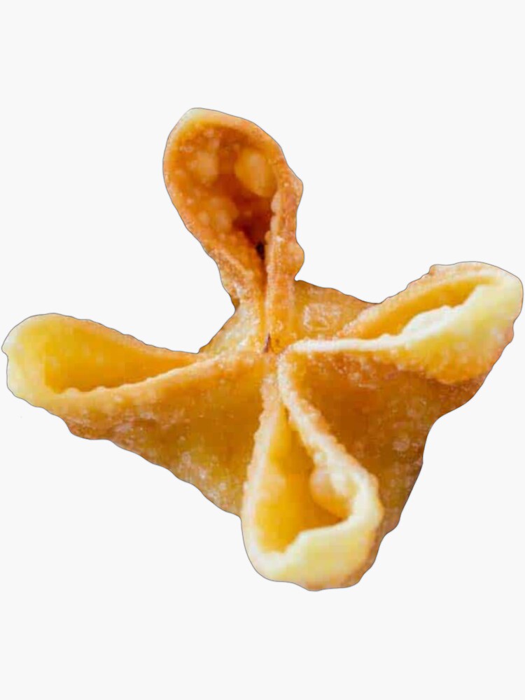 "Crab Rangoon" Sticker for Sale by annatruelove | Redbubble