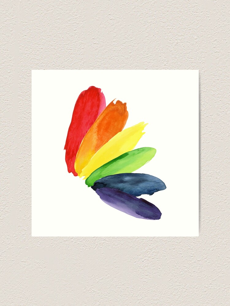 "lgbtiq butterfly" Art Print by LGBTIQ | Redbubble