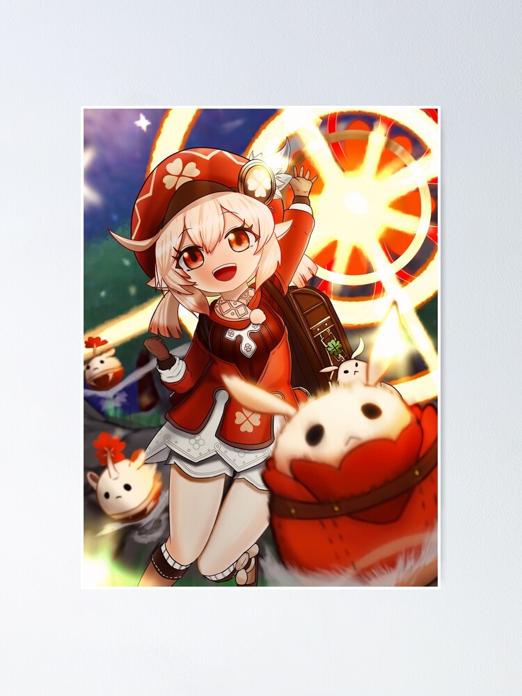 "Cute Klee Genshin Impact" Poster for Sale by sasquachnime | Redbubble